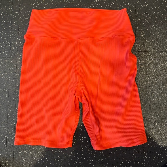 Glyder | Shorts | Glyder Red Bike Shorts High Waist Performance | Poshmark